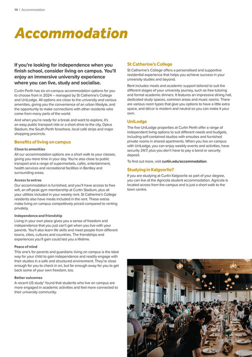 Curtin University - Engineering UG Guide 2024 - Page 16-17