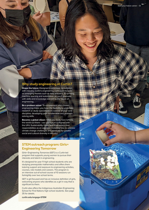 Curtin University - Engineering UG Guide 2024 - Page 4-5