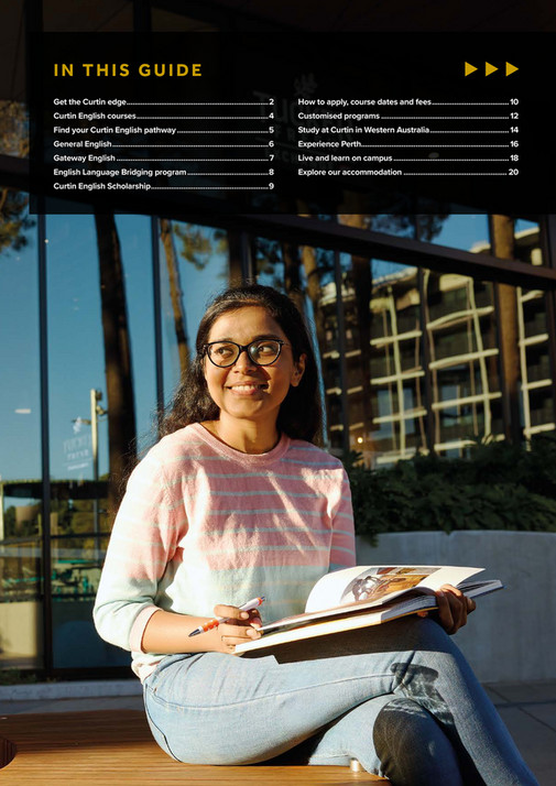 Curtin University - Curtin English Guide - Page 2-3