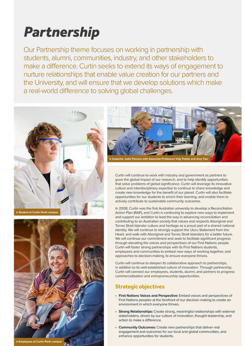 Curtin University - 5150CORP_Strat plan Brochure PUBLITAS - Page 10-11
