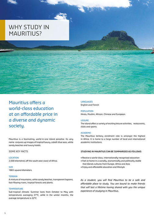 Curtin University - Curtin Mauritius Student Guide - Page 6-7