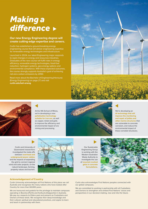 Curtin University - Engineering UG Guide 2025 - Page 2-3