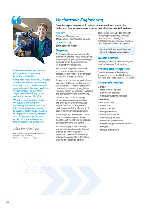 Curtin University - Engineering UG Guide 2026 - Page 32-33