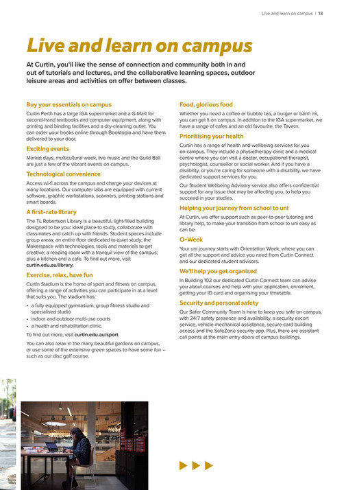 Curtin University - Engineering UG Guide 2025 - Page 14-15 Curtin University - Engineering UG Guide 2025 - Page 14-15