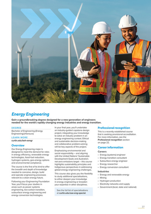 Curtin University - Engineering UG Guide 2026 - Page 28-29