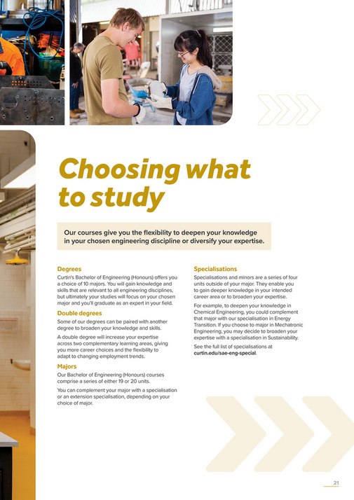 Curtin University - Engineering UG Guide 2026 - Page 22-23