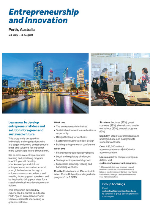 Curtin University - curtin-summer-winter-programs - Page 8-9
