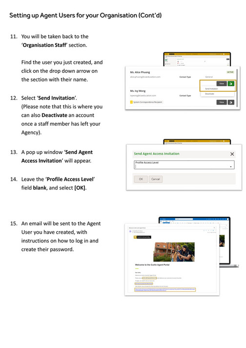 Curtin University - agent-portal-user-guide - Page 16-17