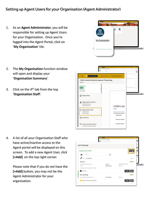 Curtin University - agent-portal-user-guide - Page 14-15