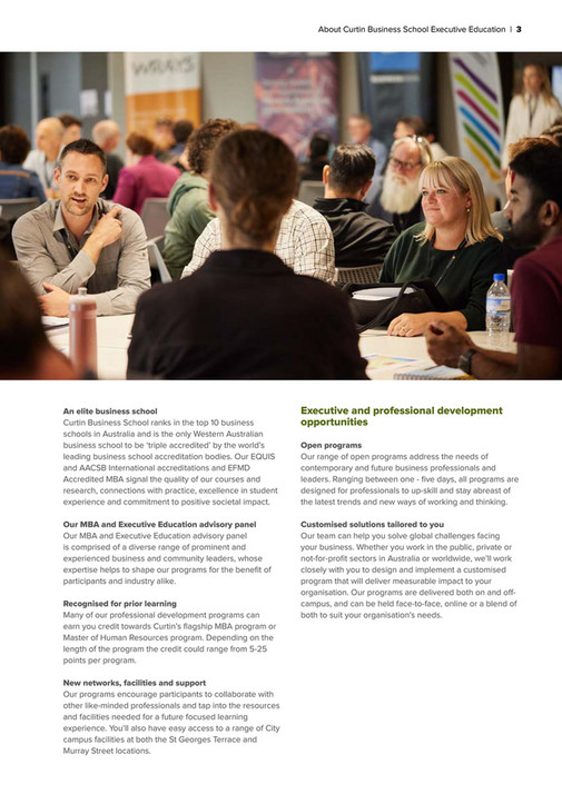 Curtin University - Curtin Executive Education 2024 - Page 4-5