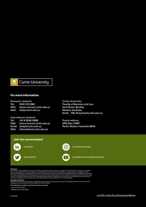 Curtin University - FBL Strategic Plan 2023-2030 – LRE - Page 12