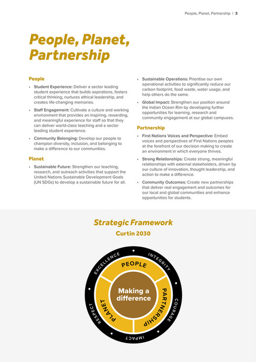 Curtin University - FBL Strategic Plan 2023-2030 – LRE - Page 4-5