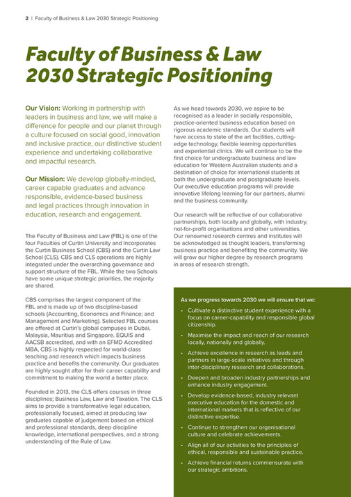 Curtin University - 158225 FBL Strategic Plan 2023-2030 People Planet ...