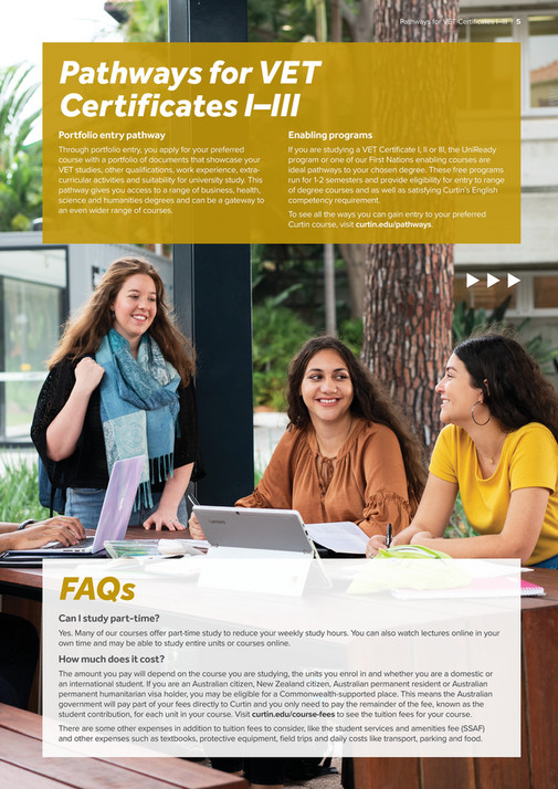 Curtin University - TAFE Guide-VET - Page 6-7