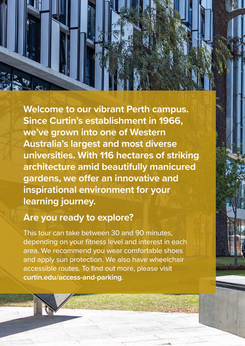 Curtin University - Curtin University Campus Walking Tour - Page 2-3