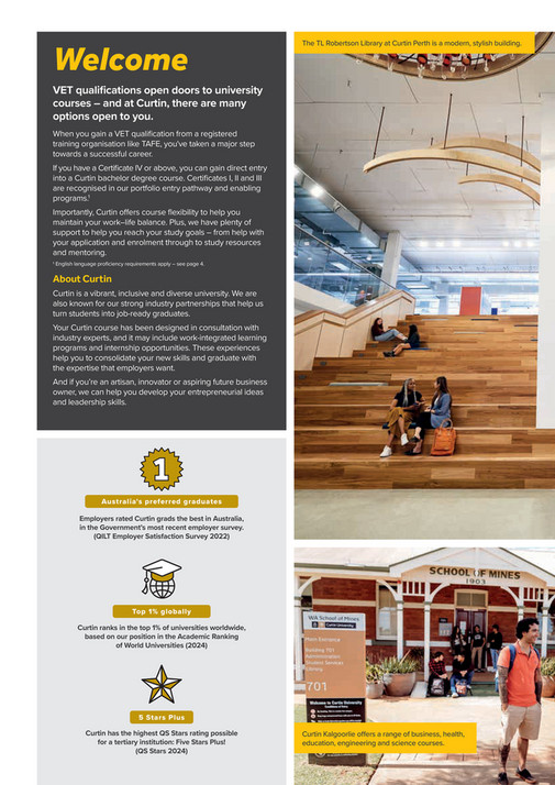 Curtin University - 6072UM_TAFE Guide-VET 2026 PBL - Page 2-3