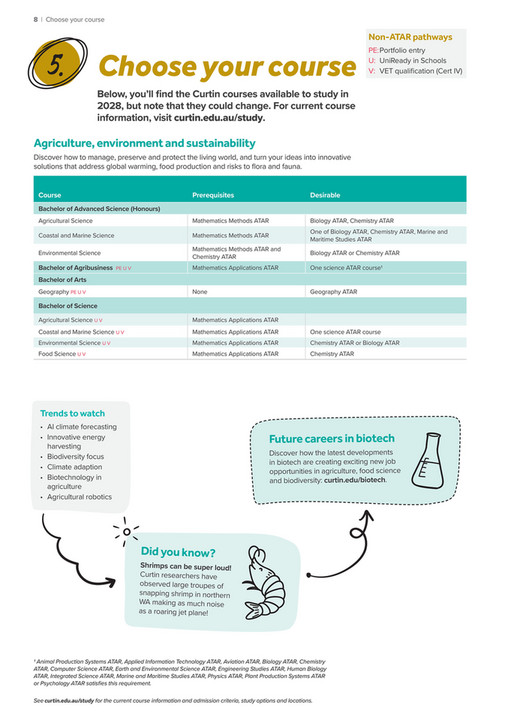 Curtin University - 6075FS_Year 10 Guide update - Page 10-11