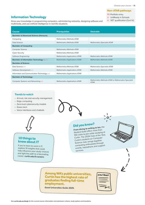 Curtin University - 6075FS_Year 10 Guide update - Page 16-17