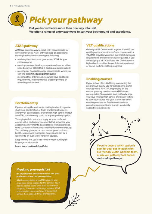 Curtin University - 6075FS_Year 10 Guide update - Page 8-9
