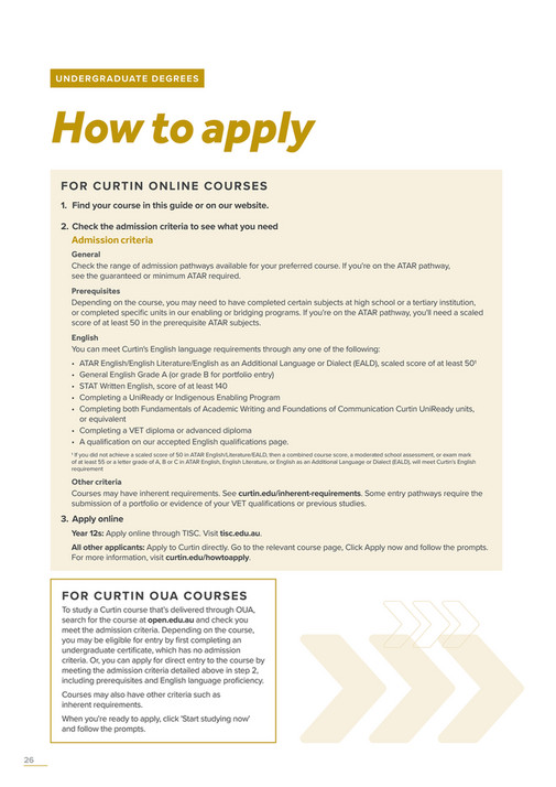 Curtin University - Curtin online course guide 2026 from Geraldton Universities Centre - Page 28-29