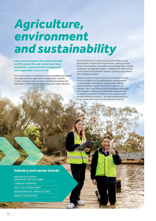 Curtin University - Domestic Undergrad Guide 2027 - Page 22-23
